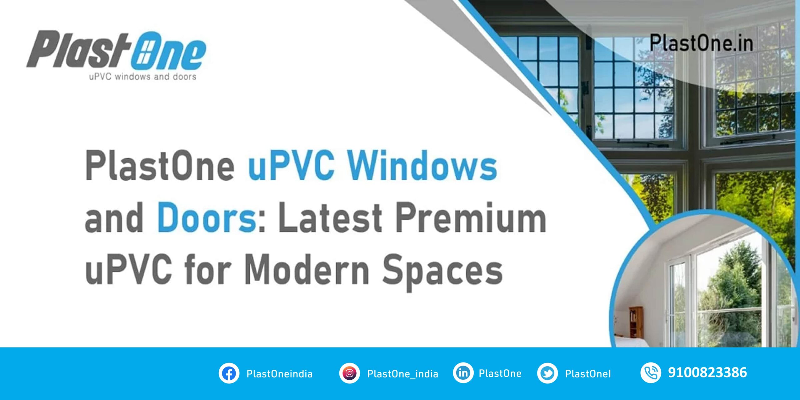 PlastOne's uPVC Latest Premium Designs for Modern Homes