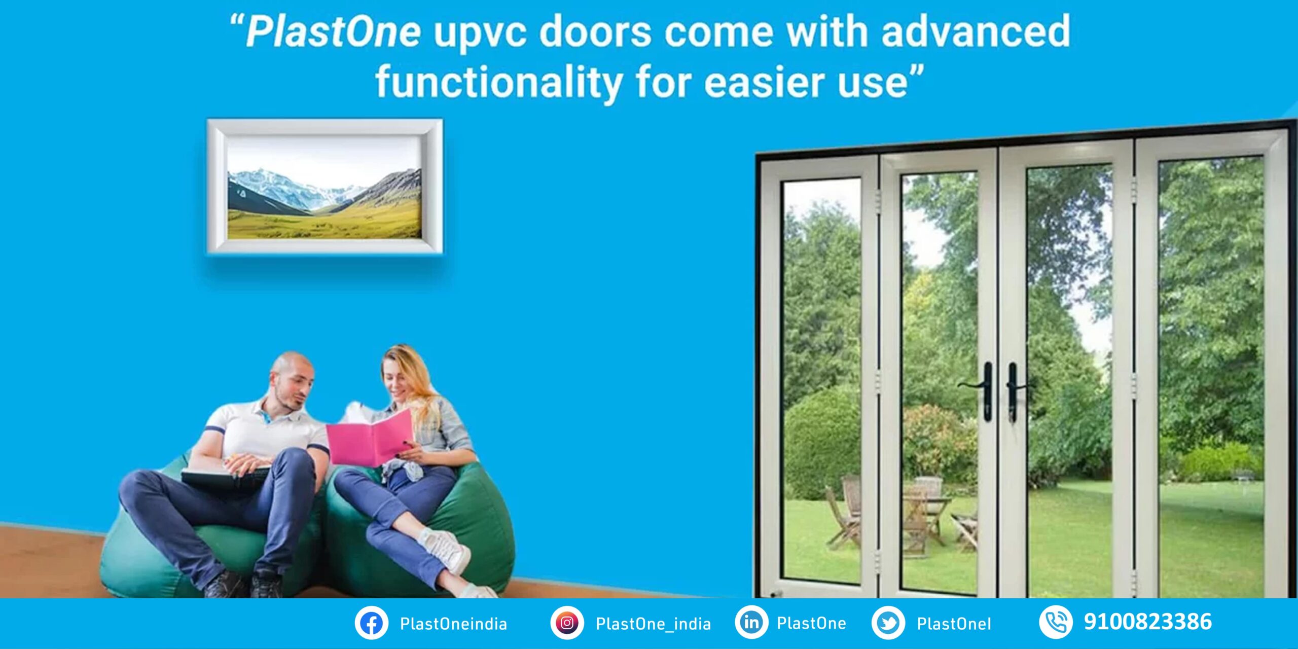 The Popular uPVC Doors and Windows for Indian Home